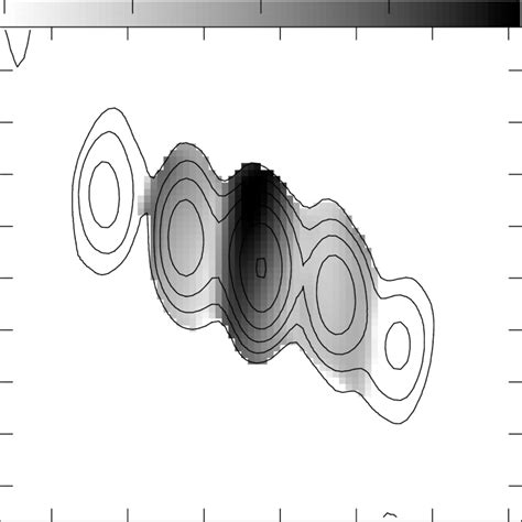 A Spectral Index Map Of Pks 2322−123 Between 13 And 5 Ghz With 13