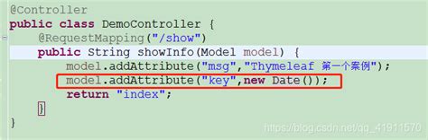 自学springboot 03视图层技术 thymeleaf语法详解 等我下课的博客 csdn博客