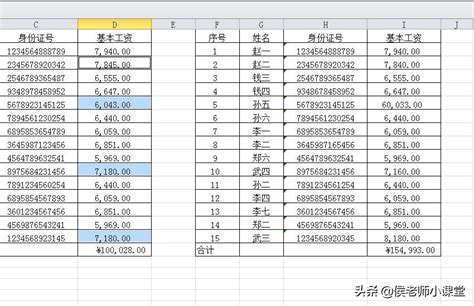 如何在excel中快速找出两列数据的不同 怎么快速找excel不同 正数办公