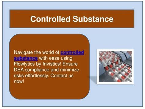 Ppt Controlled Substance Powerpoint Presentation Free Download Id 12399165