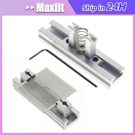 แม่พิมพ์ลายฉลุ Bga Reballing Station แบบสากล สําหรับ Ddr1 Ddr2 Ddr3