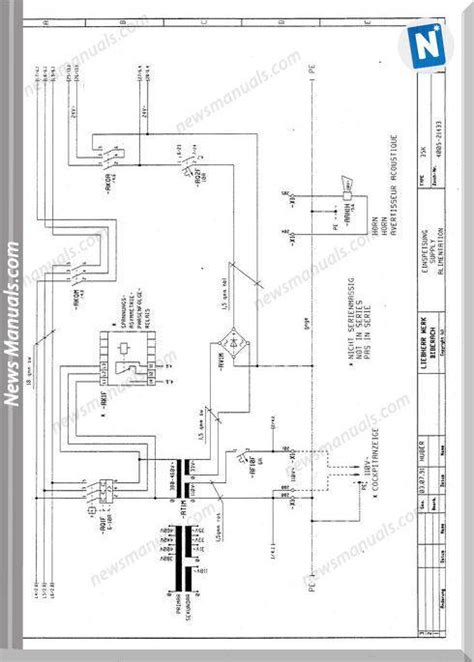 Liebherr 35k Tower Crane Electrical Schematic