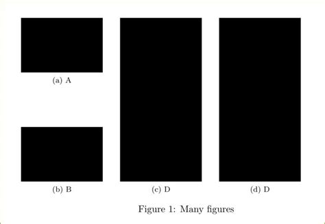 Subfloats Subfigures In Array TeX LaTeX Stack Exchange