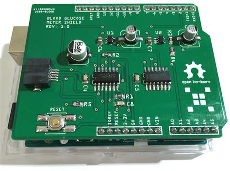 Open Source Glucose Meter Shield Embedded Lab