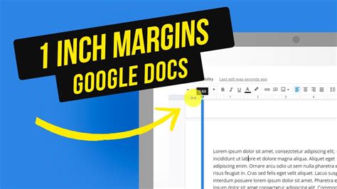 How To Make 1 Inch Margins On Google Docs YouTube