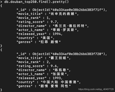 9爬虫与数据库—mongodb爬虫存入mongodb Csdn博客
