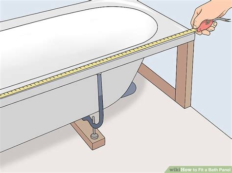 Simple Ways To Fit A Bath Panel WikiHow