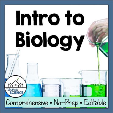 Unit 1 Intro To Biology Suburban Science