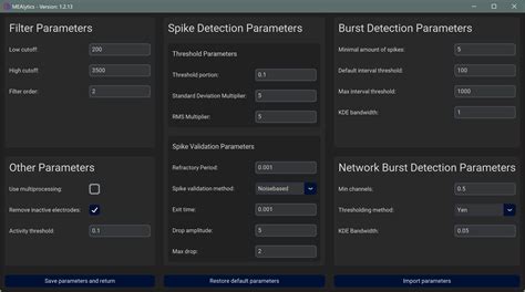Analyse Single File Mealytics