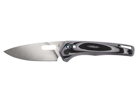 Gerber Sumo Folder Black Plain Meister Messerch