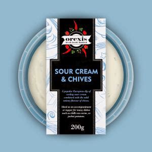 Sour Cream And Chives Sauces Needl By Wabel