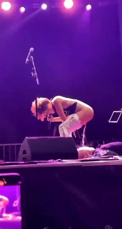 Another Angle Of Singer Pissing On A Fan ThisVid Com