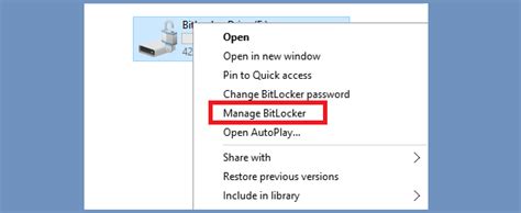 Reset Forgotten BitLocker Password In Windows 10