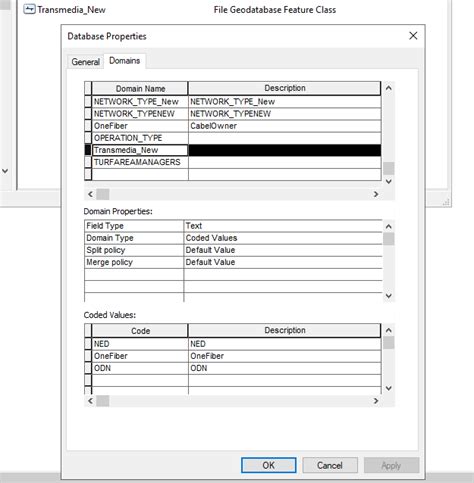 Arcgis Desktop Adding Domain Choices To A New Field In A Feature