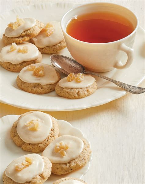 Chai Spiced Tea Cookies With Ginger Icing Recipe