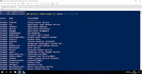 Windows Powershell Ise Parameters And Required Services Finding And