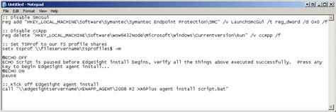 Script To Make Your Citrix Xenapp Servers Run Better With Sep Antivirus