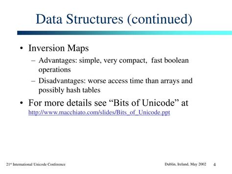 Ppt Folded Trie Efficient Data Structure For All Of Unicode Powerpoint Presentation Id 337124