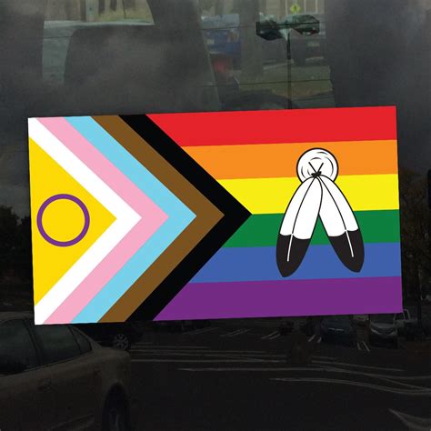 Two Spirit Intersex Progress Pride Flag Lgbtqia Poc Transgender Vibrant Two Spirit Intersex Progress Pride Flag Lgbtqia Poc Transgender Vibrant