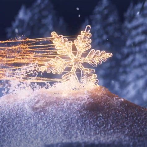 Sparkling Snowflake Intro My Church Designs