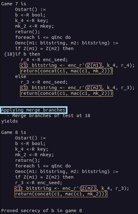 📚 First Proof Cryptoverif Tutorial