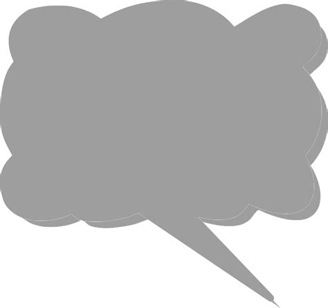 Svg 생각들 구름 생각 연설 무료 Svg 이미지 및 아이콘 Svg Silh