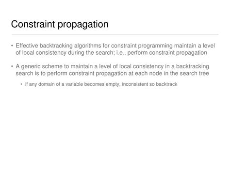 Ppt Constraint Programming Powerpoint Presentation Free Download