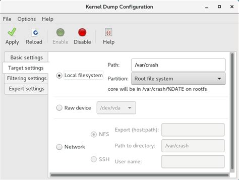 chapter 7 kernel crash dump guide red hat product documentation