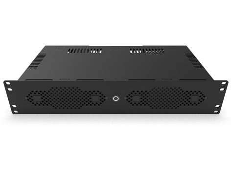Mini Itx Com U Short Depth Mini ITX Rackmount Chassis Case