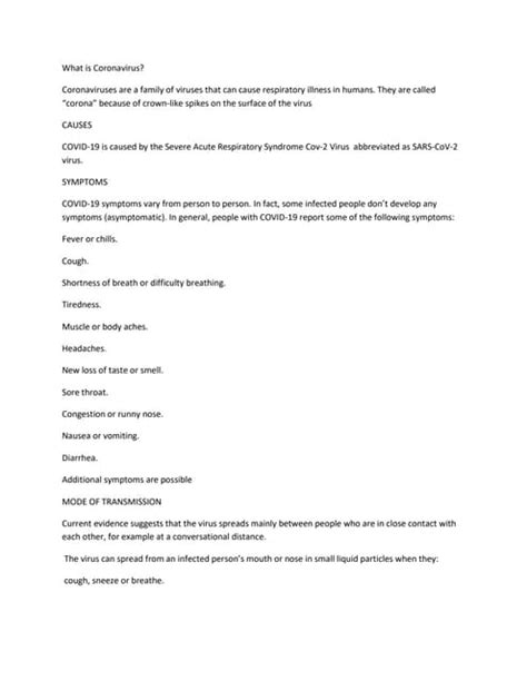 Covid 19 Presentationdocx