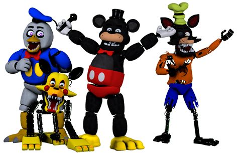 Fnaf Disney By Bluebear12340 On Deviantart
