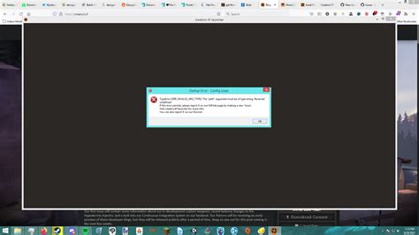 Bug Launcher Crashes Immediately When Opened · Issue 64 · Creatorstfcommunity Launcher