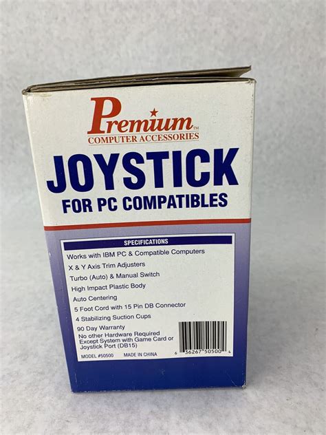 Premium Computer Accessories 50500 Joystick For Ibm Pc And Compatible Premium Computer Accessories 50500 Joystick For Ibm Pc And Compatible
