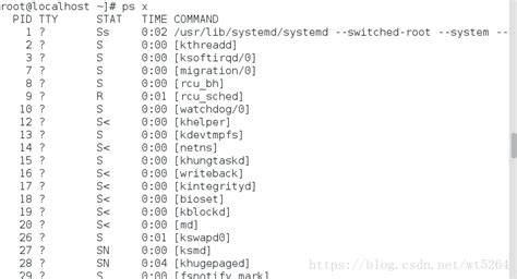 linux之进程与服务 csdn博客