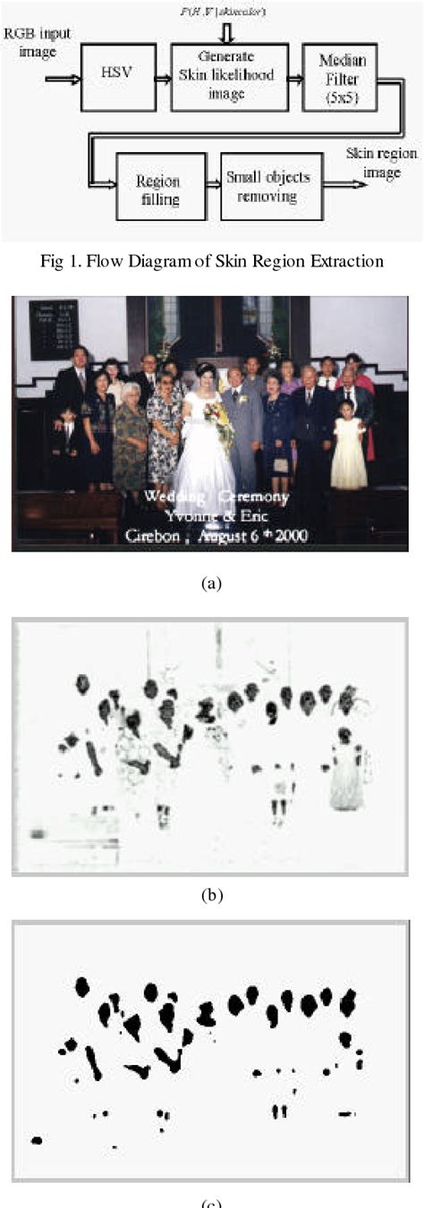 Figure 1 From Face Detection Using Skin Color And Gabor Wavelet Representation Semantic Scholar