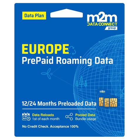 Best Prepaid Data Sim Europe M2m Data Connect