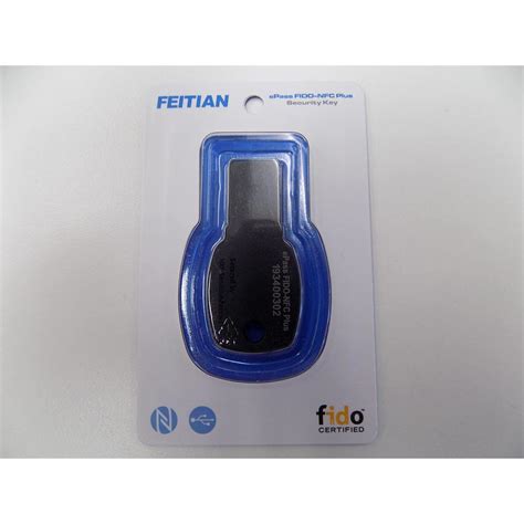 Feitian Epass K9 Plus Usb Security Key Two Factor Authenticator Usb A With Nfc Fido U2f