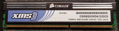 Corsair Xms3 2gb Ddr3 Ram