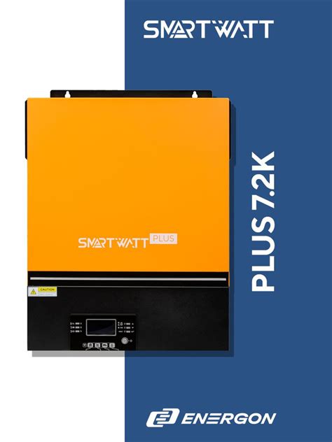 Многофункциональный инвертор для солнечных панелей SMARTWATT PLUS 7.2K ...