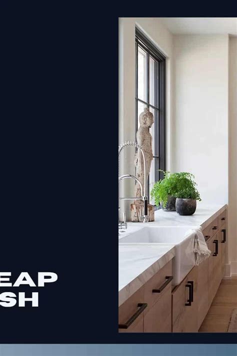 Best 26 Cheap Backsplash Ideas