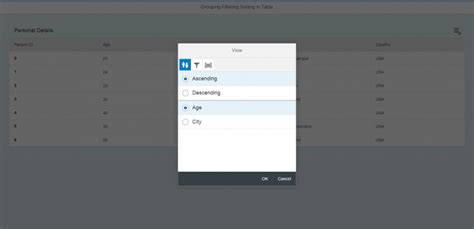 Grouping Filtering And Sorting In Sap M Table
