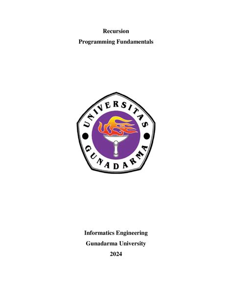 Recursion In Programming Fundamentals Study Guides Projects Research Computer Programming