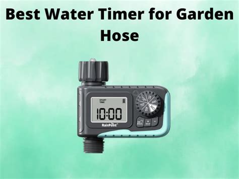 What Is The Best Water Timer For Garden Hose [in 2025]