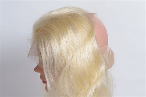 루프 동그라미 꿰 매 몸 물결 표백된 금발 사람의 모발 길 쌈 레이스 정면 마감 0명에 대한 스톡 사진 및 기타 이미지 0명 Weft 가발 Istock