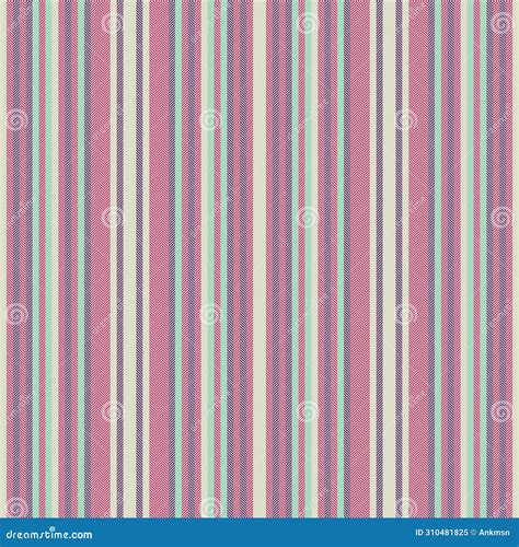 Texture Fabric Vector Of Seamless Stripe Lines With A Vertical Background Textile Pattern