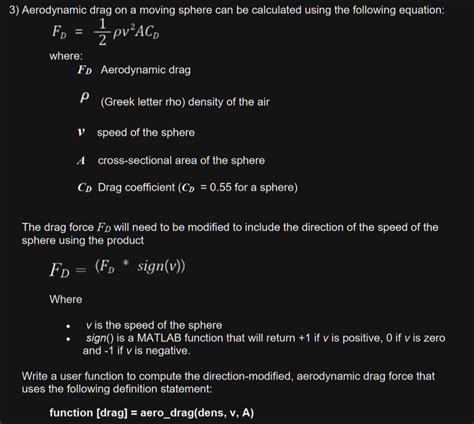 Solved Write A MATLAB Function That Will Compute The Chegg