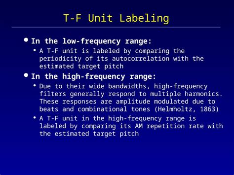Ppt Monaural Speech Segregation Representation Pitch And Amplitude