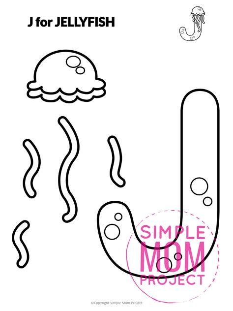 Printable A To Z Alphabet Craft Templates Simple Mom Project
