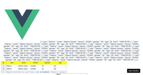 Vue Excel Editor Examples Codesandbox