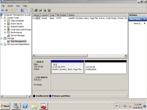 3 ways to adjust resize partition in windows server 2008 r2